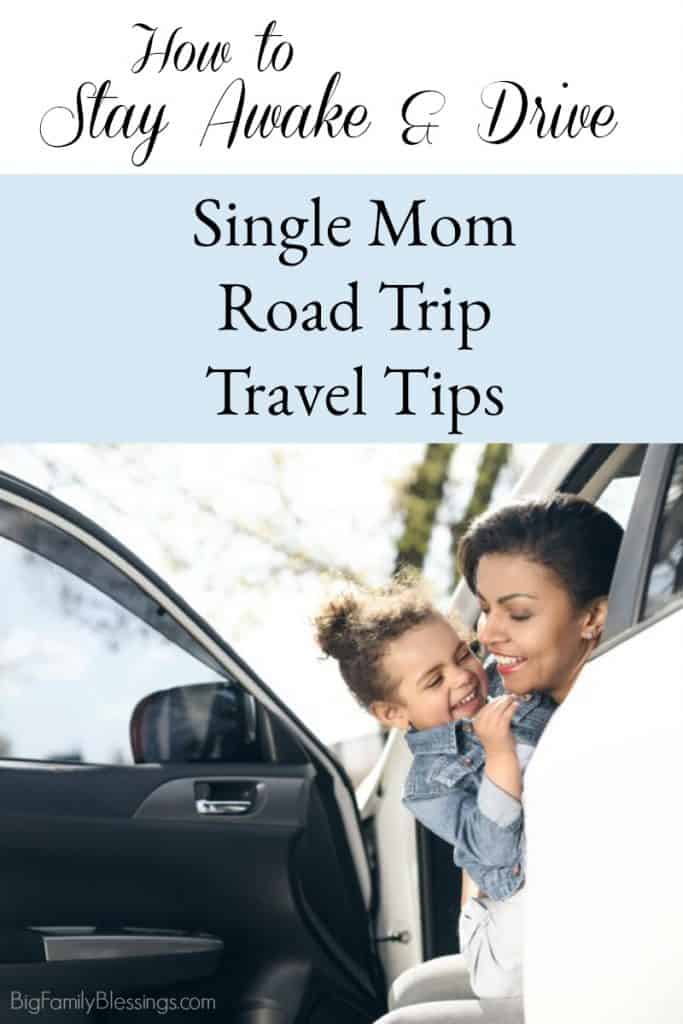 Single Mom Road Trip Travel Tips - Big Family Blessings