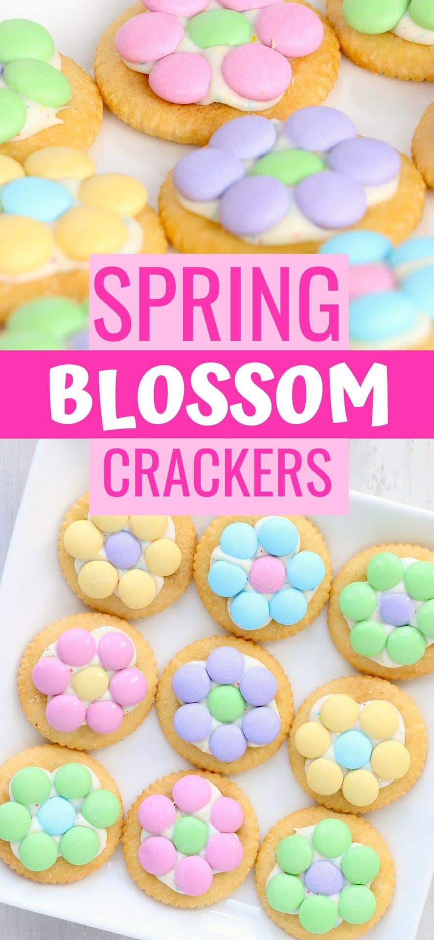 Easy Spring Dessert: Cracker Blossoms - Big Family Blessings