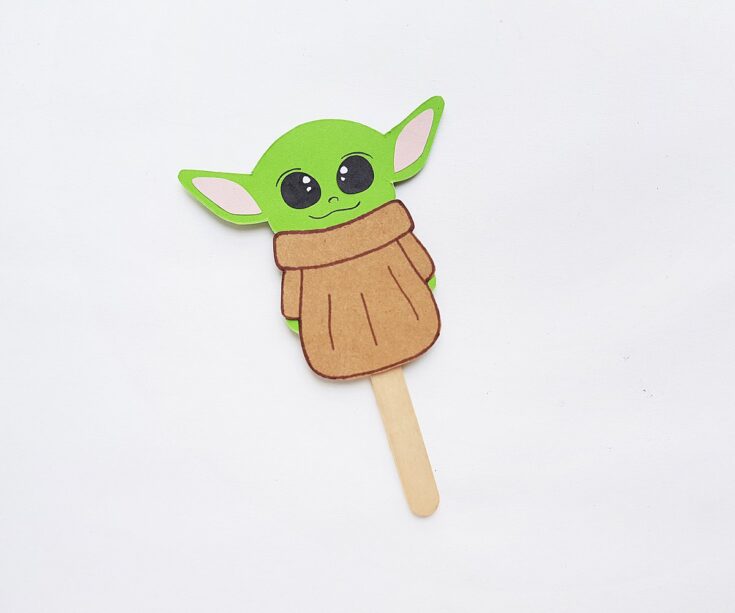 Adorable Baby Yoda Craft - Big Family Blessings