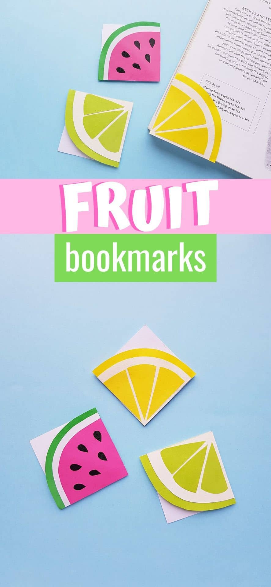 Fruit Origami Corner Bookmark - Big Family Blessings