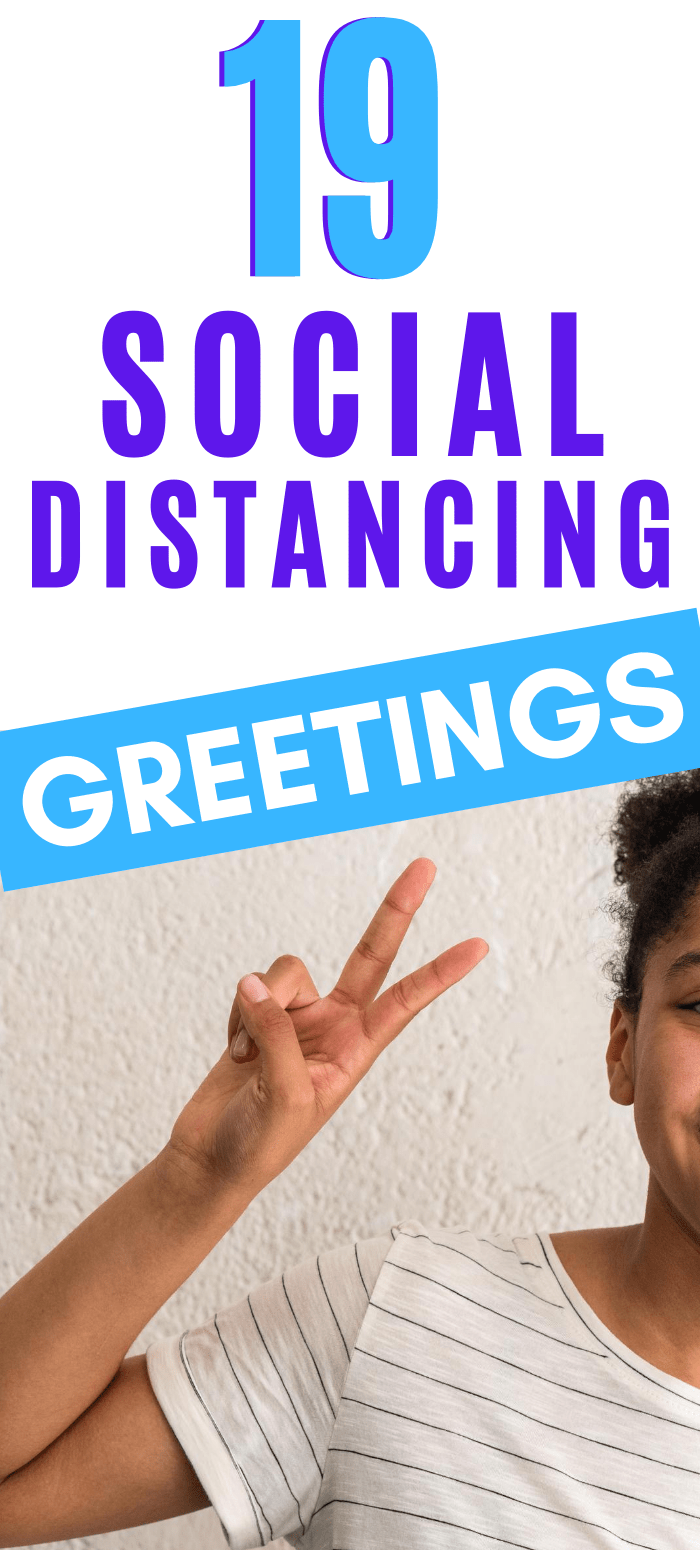 Social Distancing Friendly Greetings for Kids - Big Family Blessings