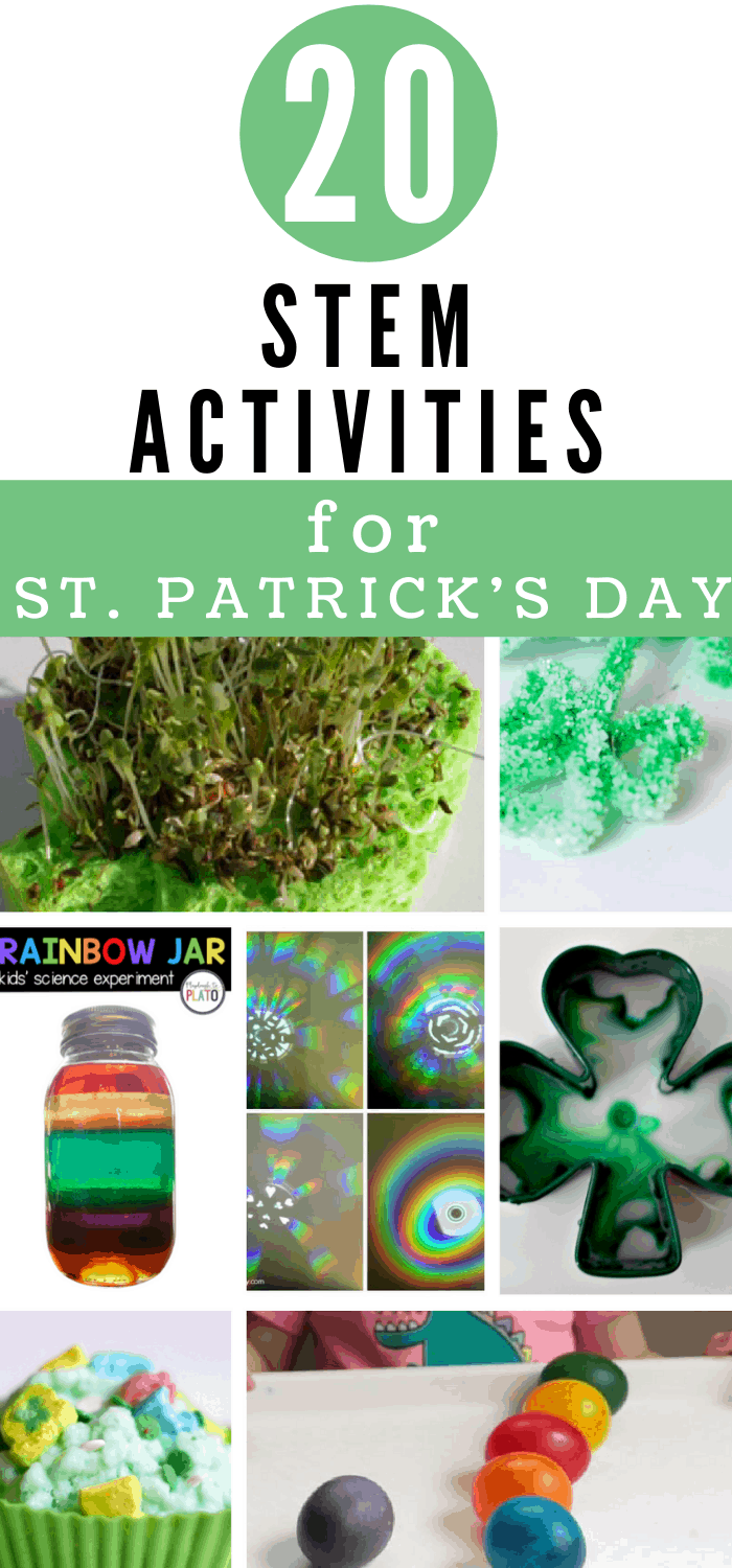 St. Patrick's Day STEM Activities for Kids - Big Family Blessings