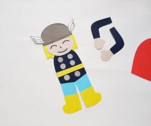 Thor Craft for Kids - Big Family Blessings