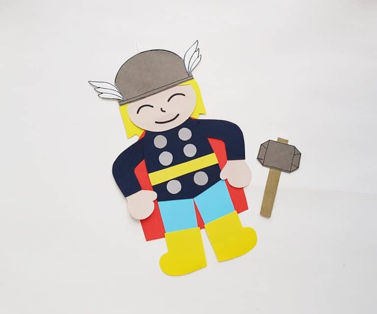Thor Craft for Kids - Big Family Blessings