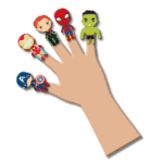 Free Printable Avengers Finger Puppets - Big Family Blessings