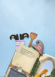 DIY Wicked Witch Bookmarks - Big Family Blessings