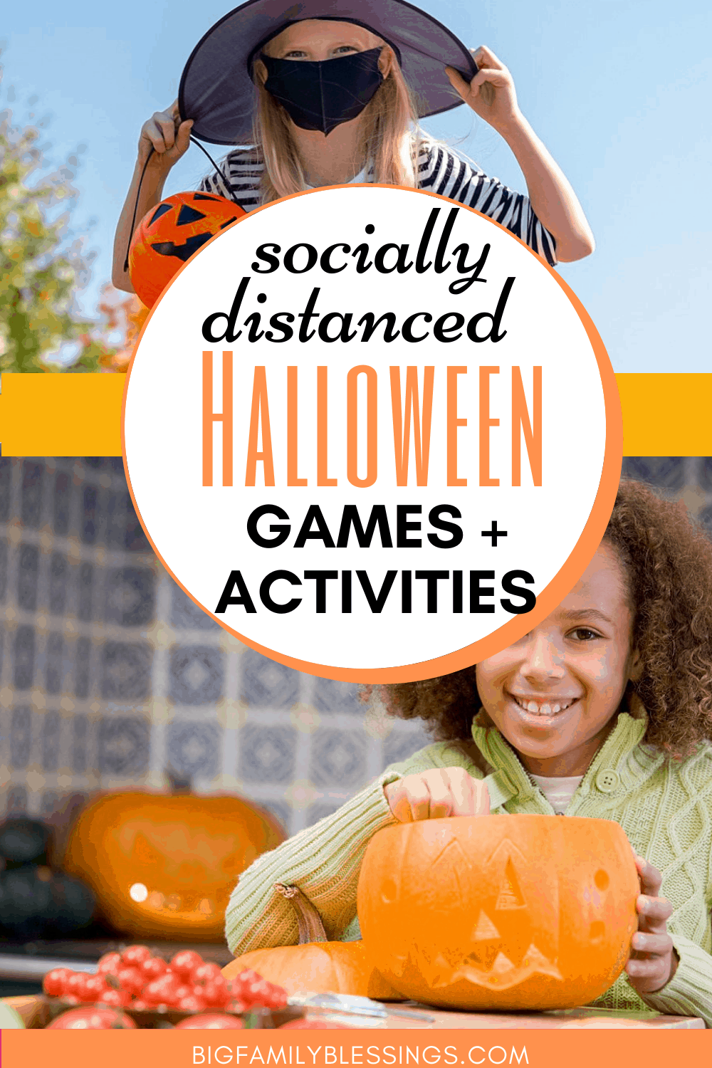 Socially Distant Halloween Games and Activities - Big Family Blessings