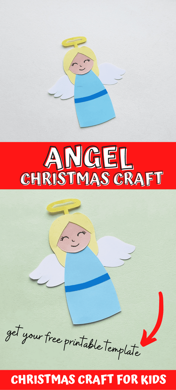 Paper Angel Christmas Craft - Big Family Blessings