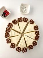 Super Easy No Bake Reindeer Cheesecake - Big Family Blessings