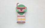 Boba Fett Paper Bag Puppet - Big Family Blessings