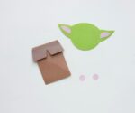 Paper Bag Puppet Grogu Craft - Big Family Blessings