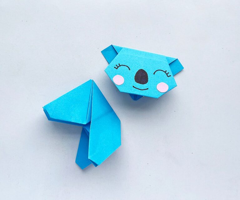 Origami Koala Bookmark - Big Family Blessings