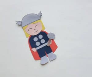 Thor Bookmark Craft - Big Family Blessings