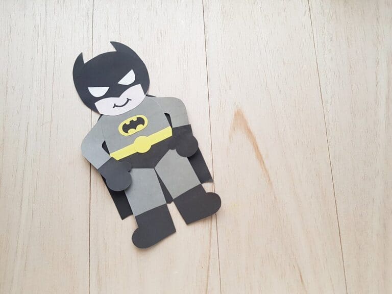 Batman Craft for Kids - Big Family Blessings