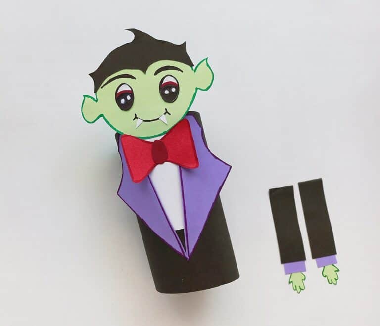 Toilet Paper Roll Vampire Craft - Big Family Blessings