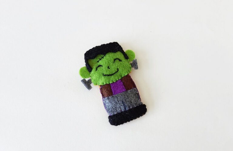 Felt Frankenstein Halloween Craft - Big Family Blessings