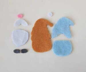 Felt Winter Gnome Craft - Big Family Blessings