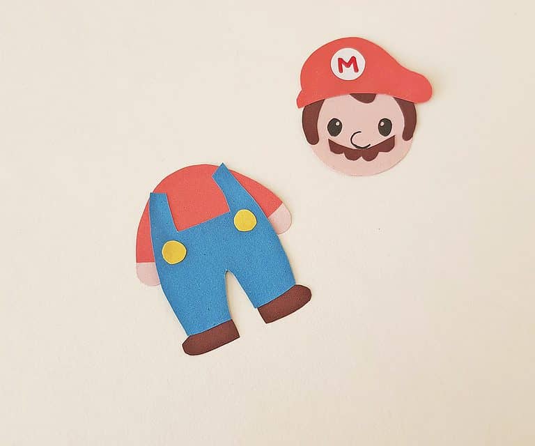 Super Mario Bros Craft - Popsicle Stick Mario Characters - Big Family ...