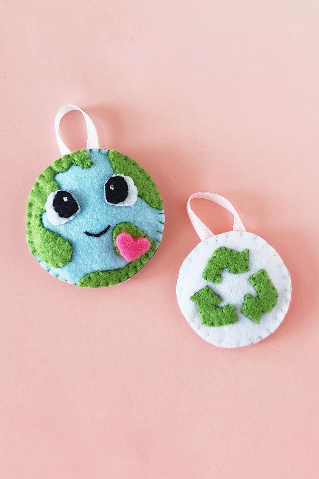 DIY Felt Earth Day Ornament Craft Big Family Blessings DIY Felt Earth Day Ornament Craft Big Family Blessings