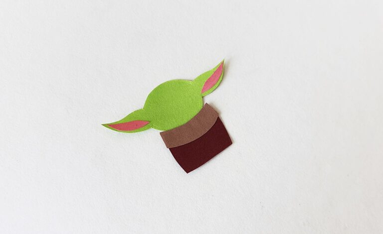 Bookmark Grogu Craft - Big Family Blessings