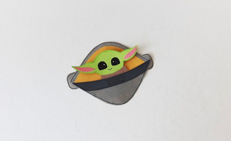 Bookmark Grogu Craft - Big Family Blessings