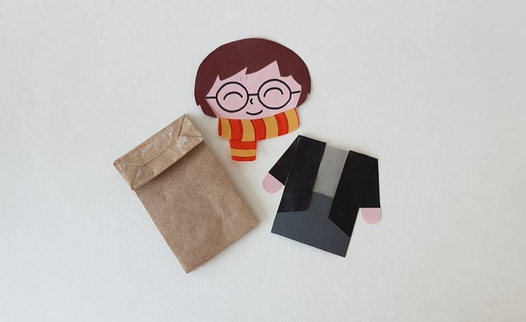 Puppet Harry Potter Craft - Big Family Blessings