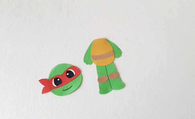 Ninja Turtle Craft - Big Family Blessings