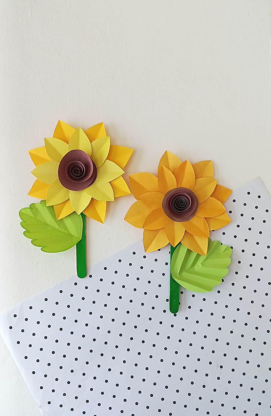Sunflower Craft For Kids Big Family Blessings