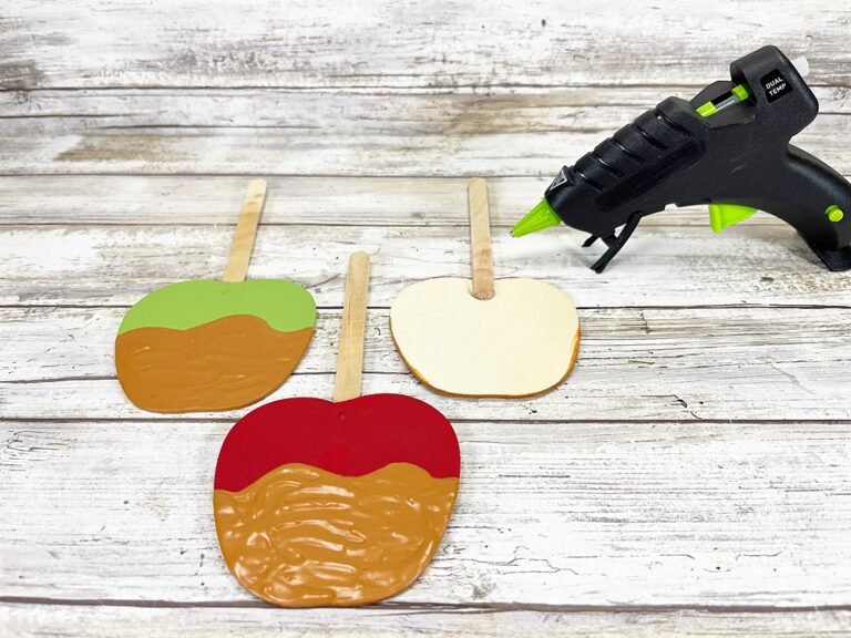 Caramel Apple Craft for Fall - Big Family Blessings