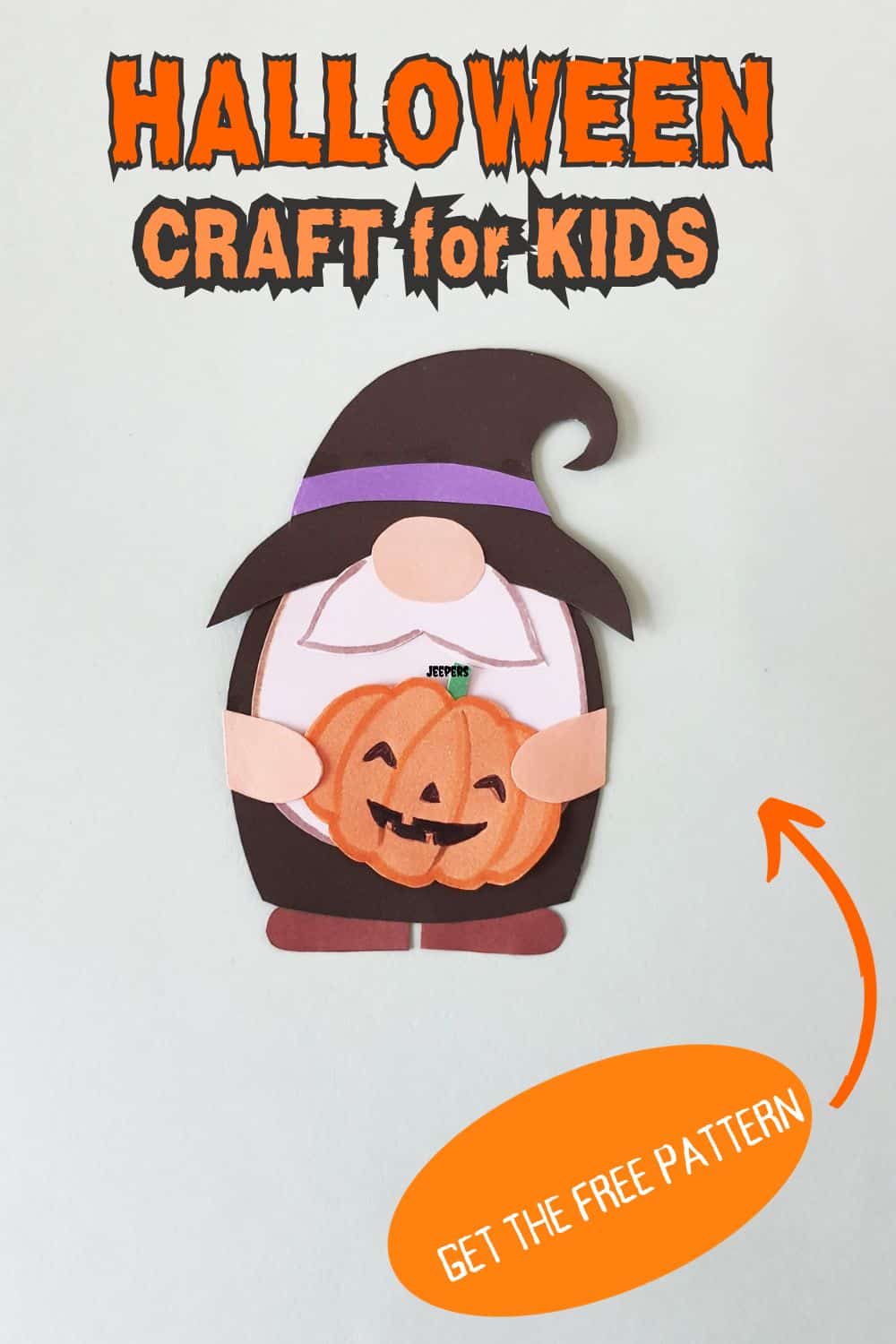 Halloween Gnome Craft - Big Family Blessings