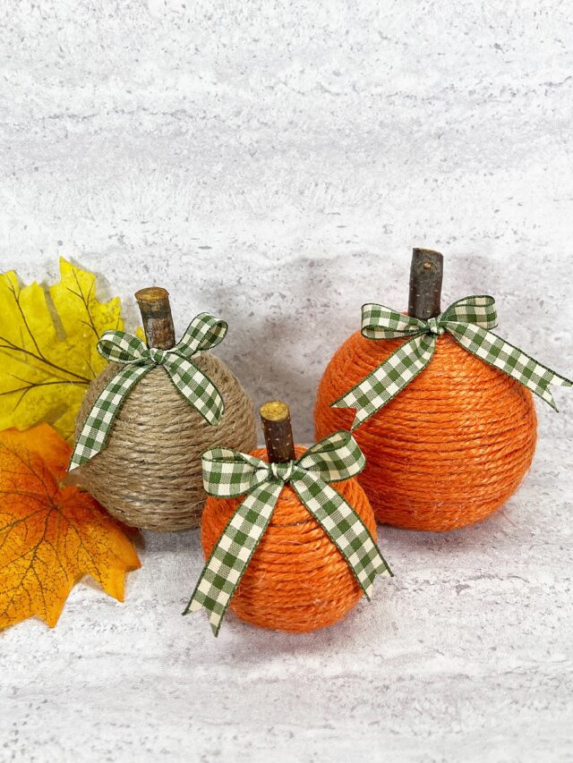 Pumpkin Craft for Fall - Big Family Blessings