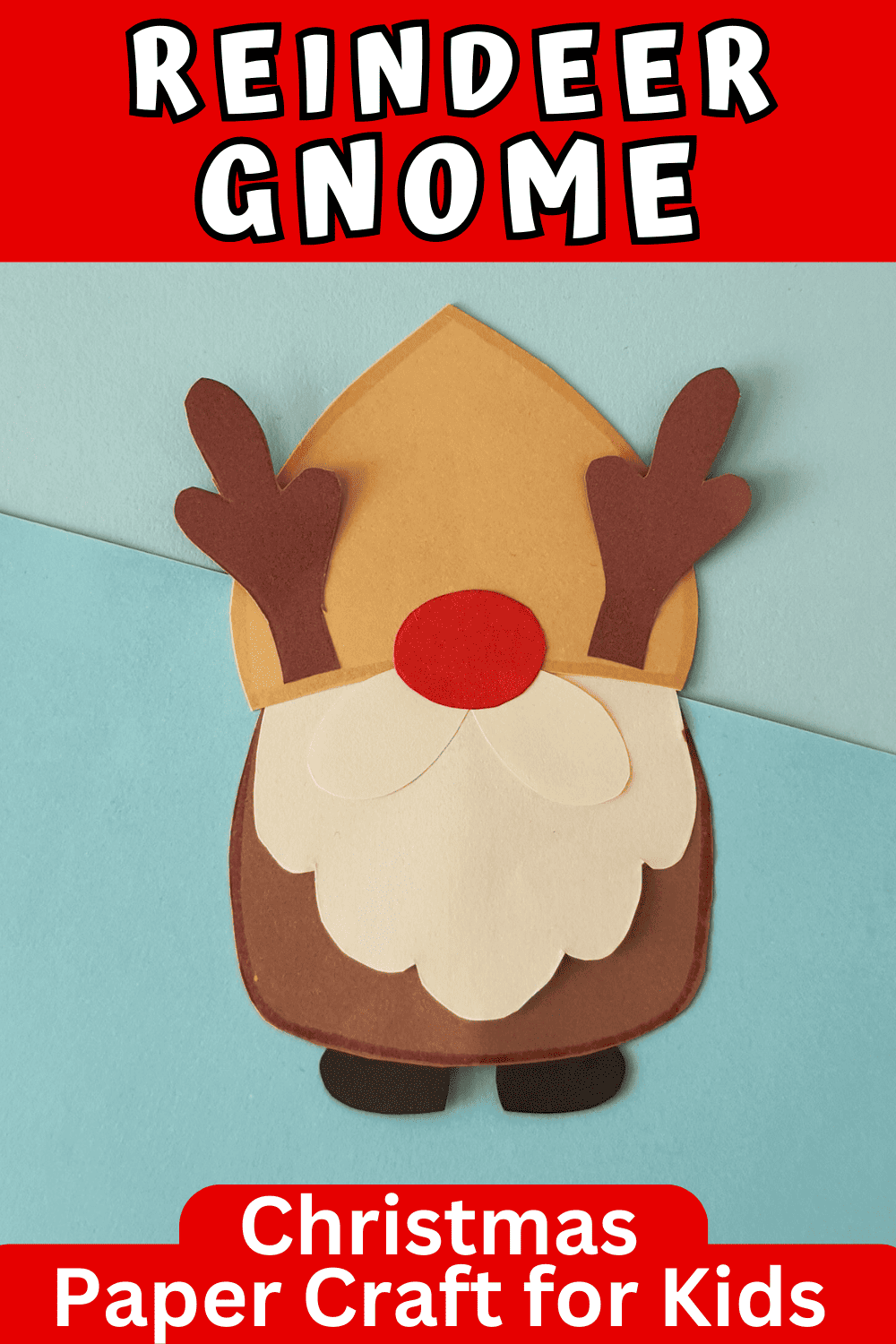 Reindeer Gnome Craft - Big Family Blessings