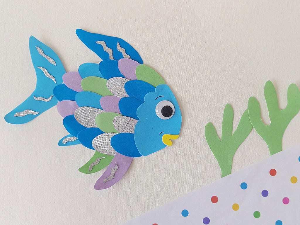 Cutest Ever Rainbow Fish Craft for Kids - Big Family Blessings