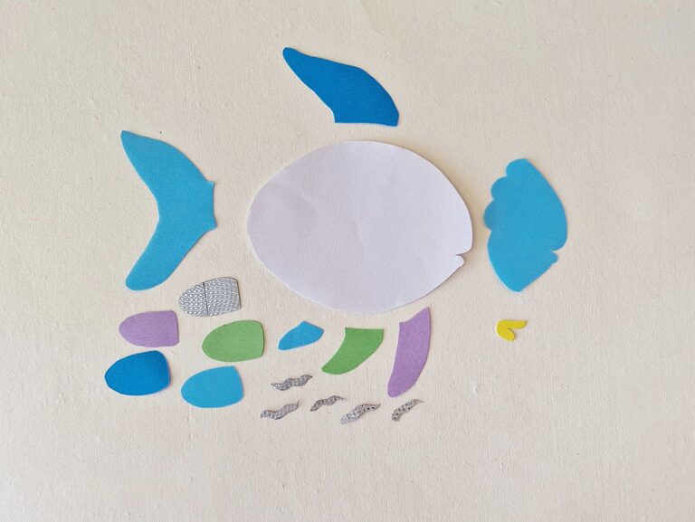 Cutest Ever Rainbow Fish Craft for Kids - Big Family Blessings