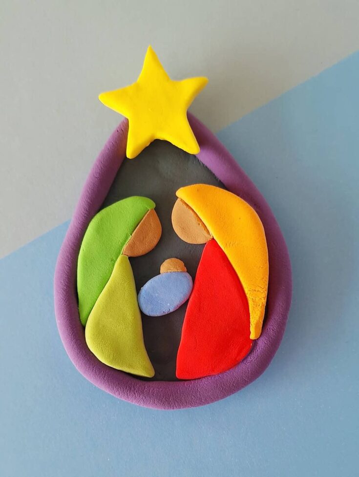 Diy Button Ornament Kits Cutest Ever Nativity Crafts For Kids - Big ...