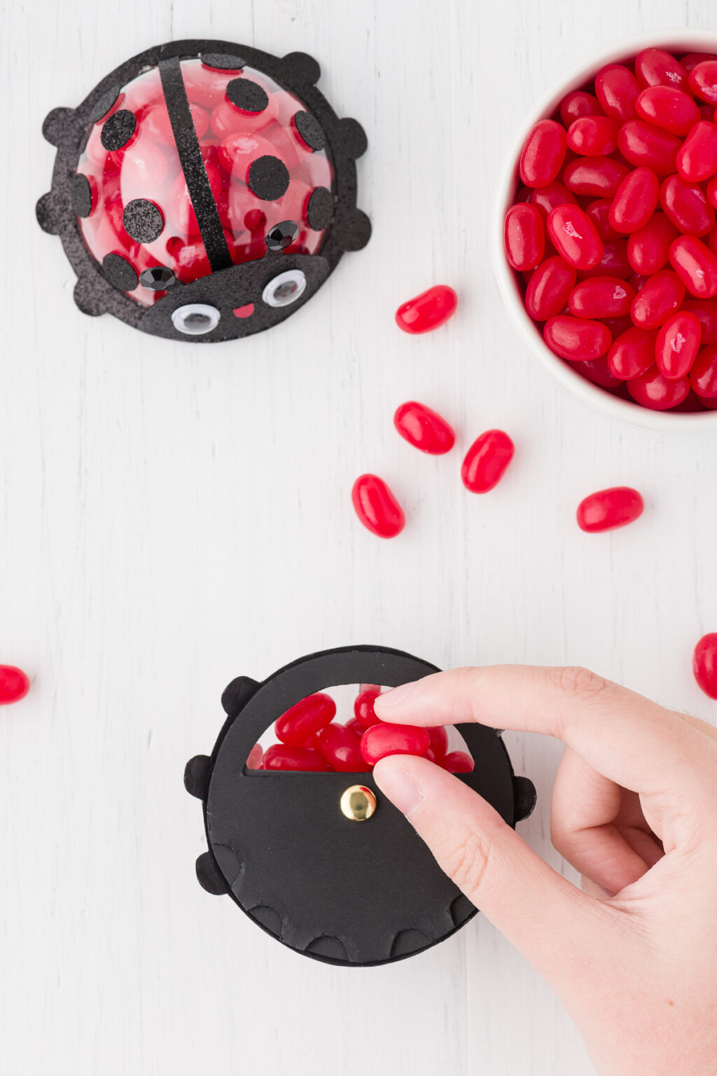 DIY Ladybug Candy Holder - Big Family Blessings
