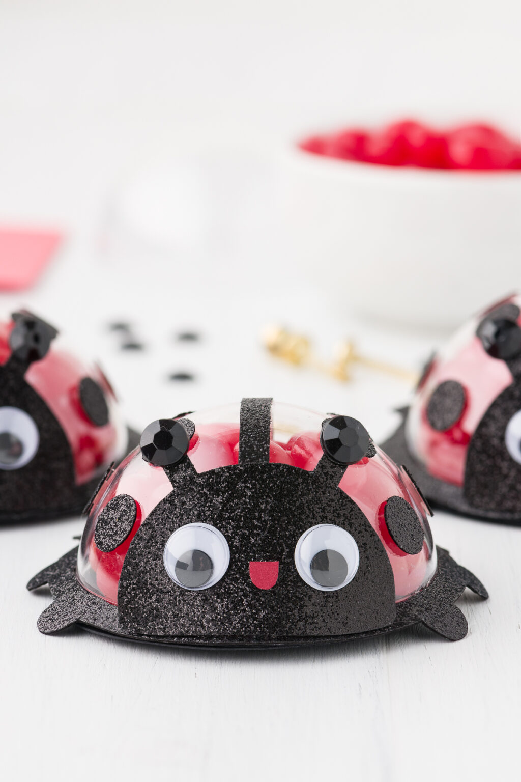 DIY Ladybug Candy Holder - Big Family Blessings