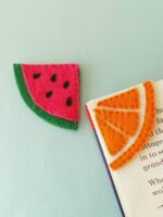 Fruit Felt DIY Bookmarks - Big Family Blessings