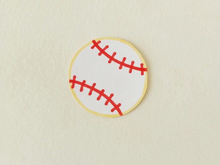 DIY Baseball Garland - Big Family Blessings