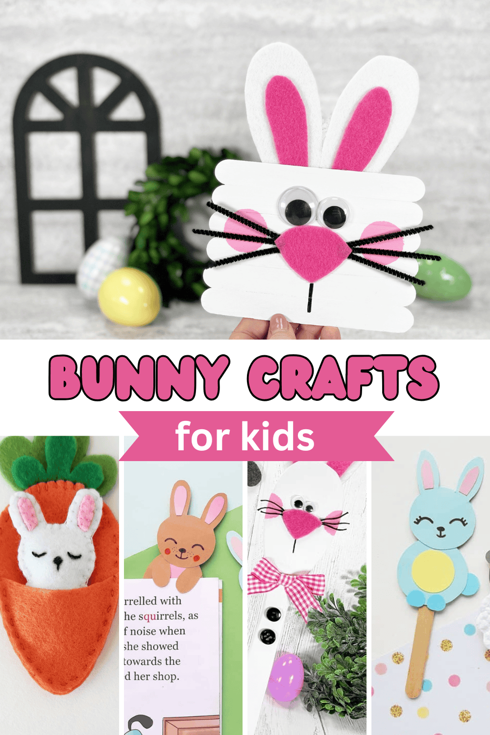 Bunny Crafts for Kids - Big Family Blessings