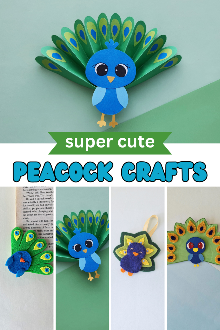 Peacock Crafts for Kids - Big Family Blessings