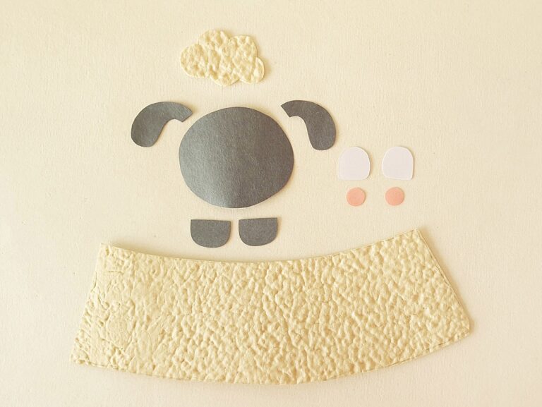 Paper Cup Sheep Craft - Big Family Blessings