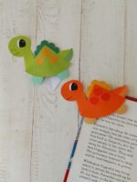 Dinosaur Craft - Dino Corner Bookmark - Big Family Blessings