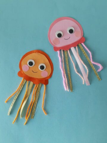 Jellyfish Craft for Kids - Big Family Blessings
