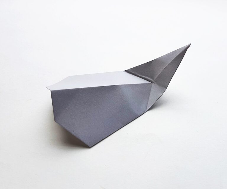 Origami Whale Craft - Big Family Blessings