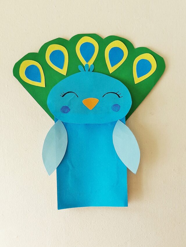 Peacock Crafts for Kids - Big Family Blessings