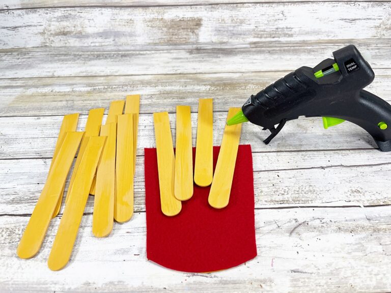 Craft Stick French Fries - Big Family Blessings