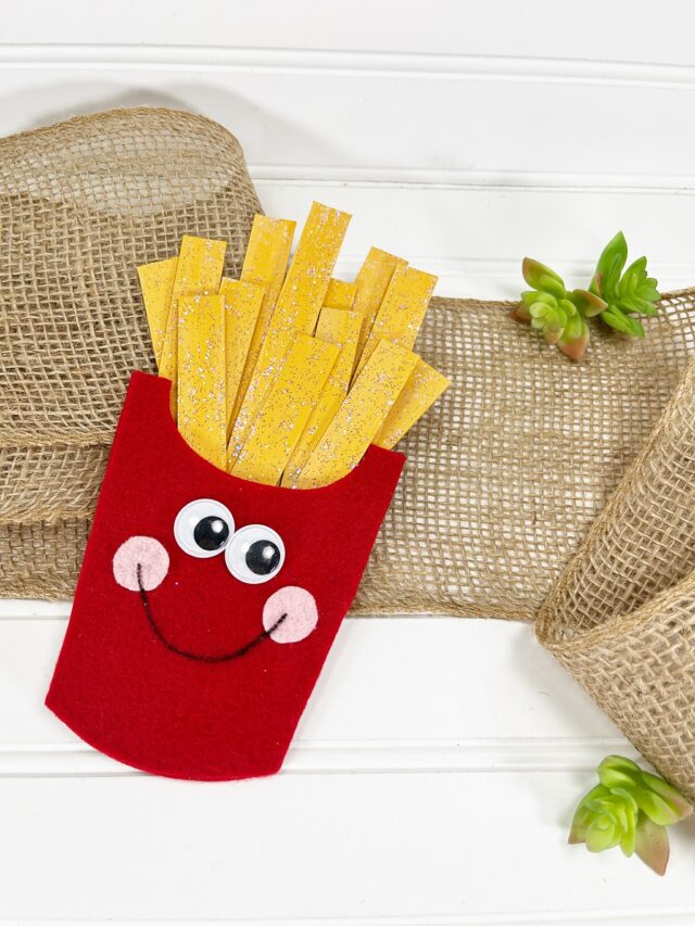 Craft Stick French Fries - Big Family Blessings