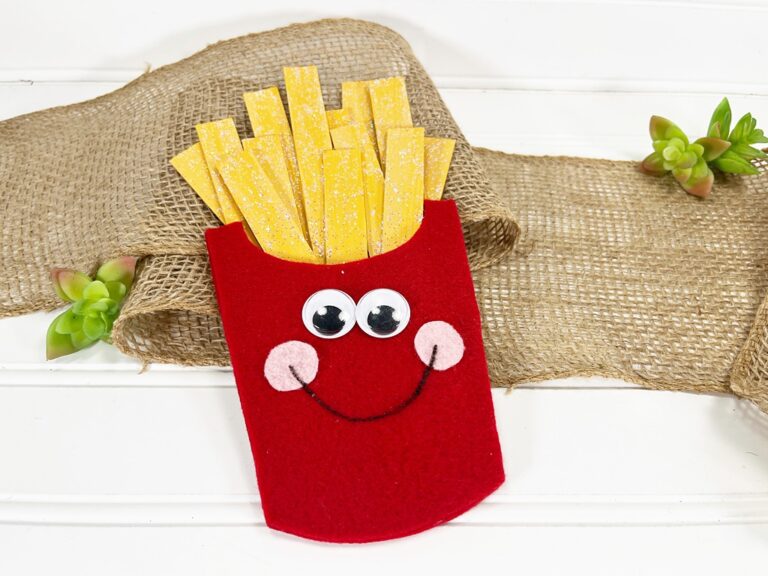 Craft Stick French Fries - Big Family Blessings