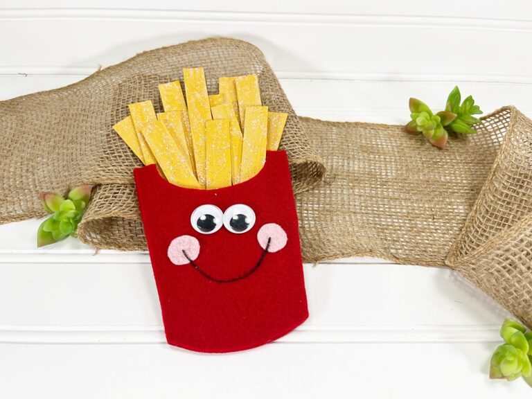 Craft Stick French Fries - Big Family Blessings